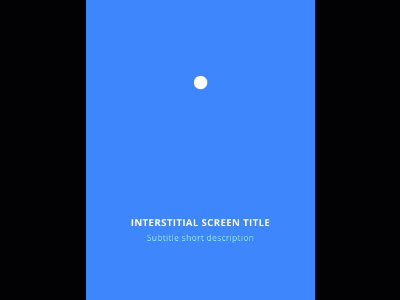 Interstitial Screen (Bouncing Object) | HCL Marketplace