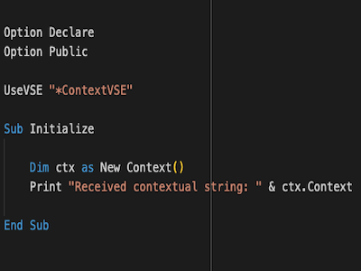 ContextVSE VoltScript Extension | HCL Marketplace