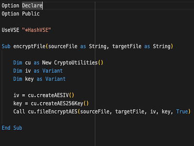 HashVSE VoltScript Extension | HCL Marketplace