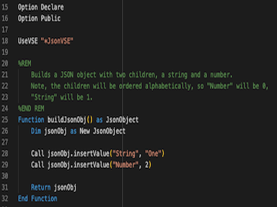 JsonVSE VoltScript Extension | HCL Marketplace