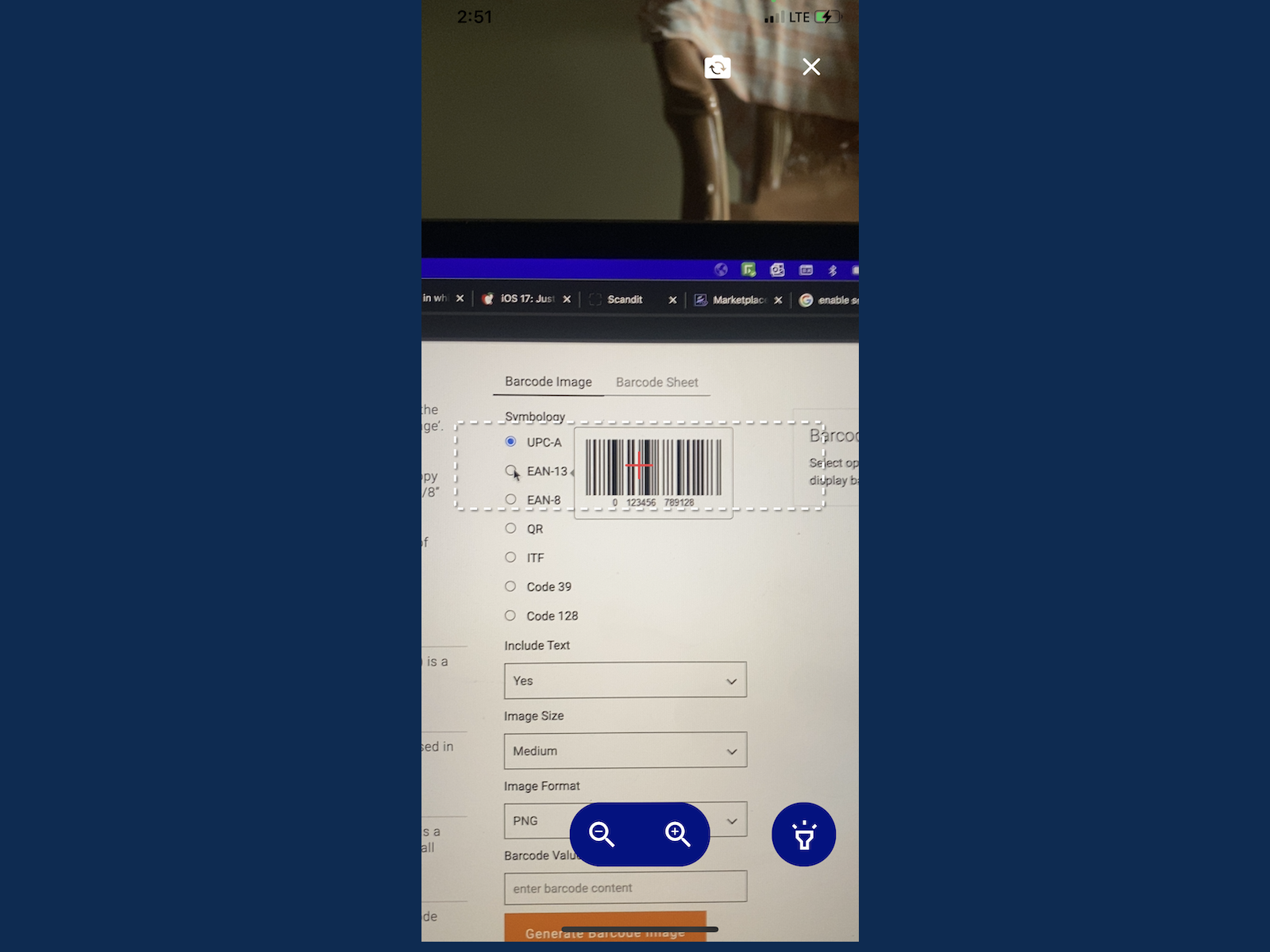 iOS AV Barcode Scanner | HCL Marketplace